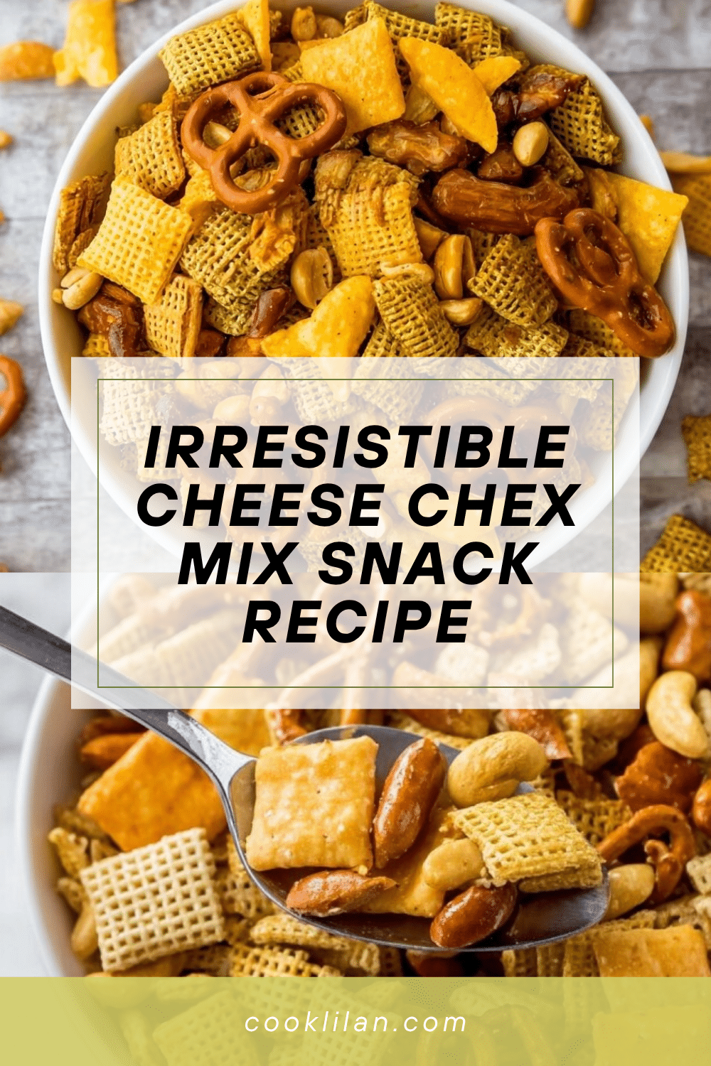 Cheese Chex Mix Recipe | Irresistible Cheesy Snack Mix